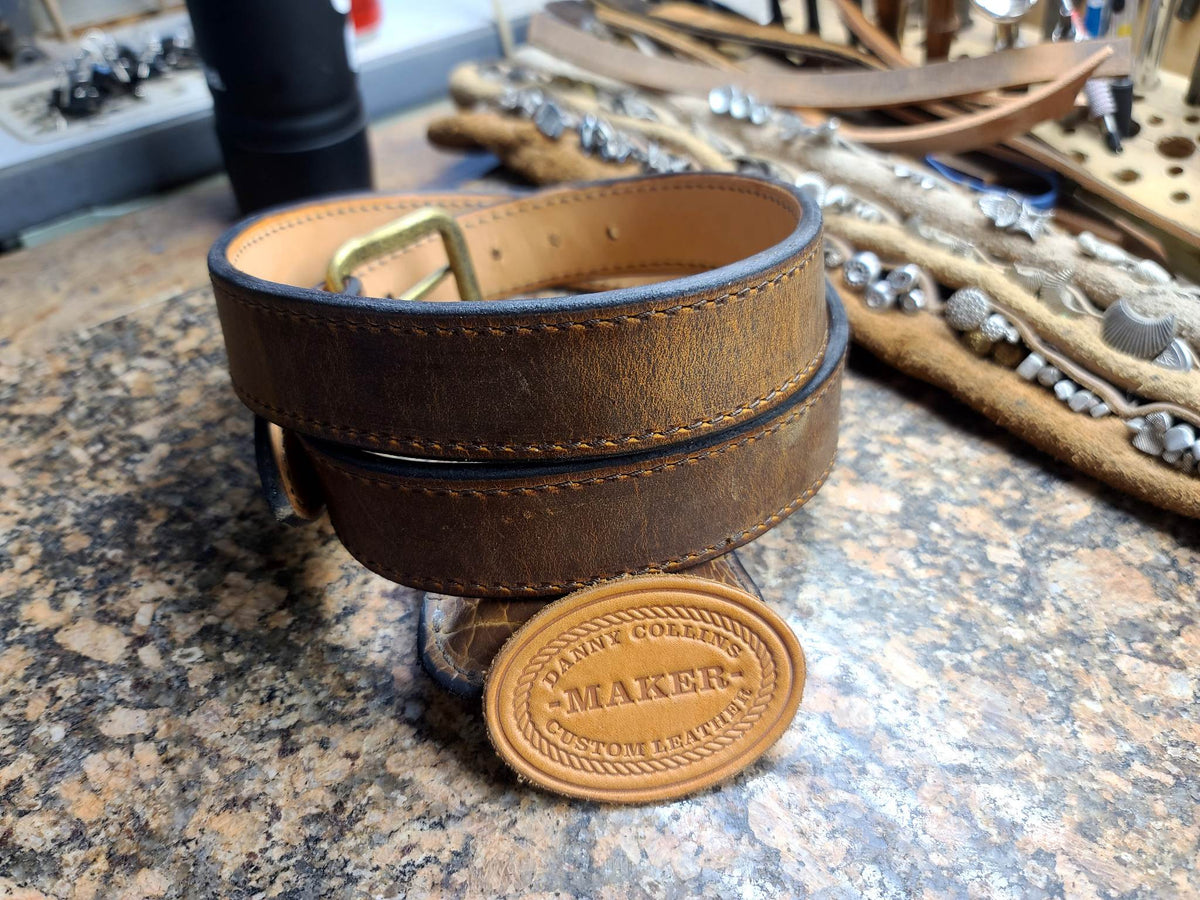 Elk Belts – Danny Collins Custom Leather