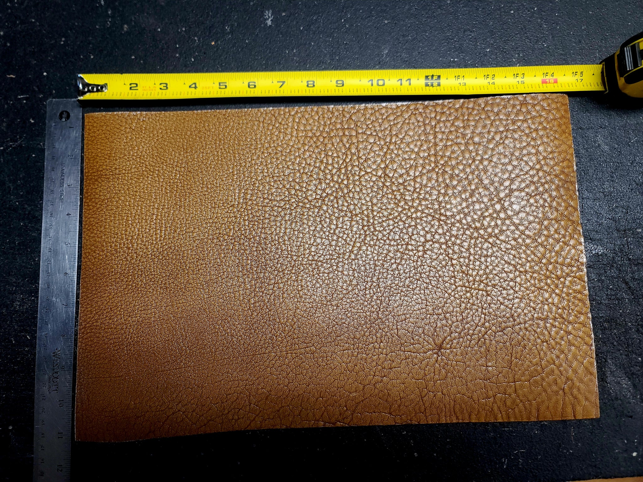 Buffalo Leg Pad, Flint Knapping – Danny Collins Custom Leather