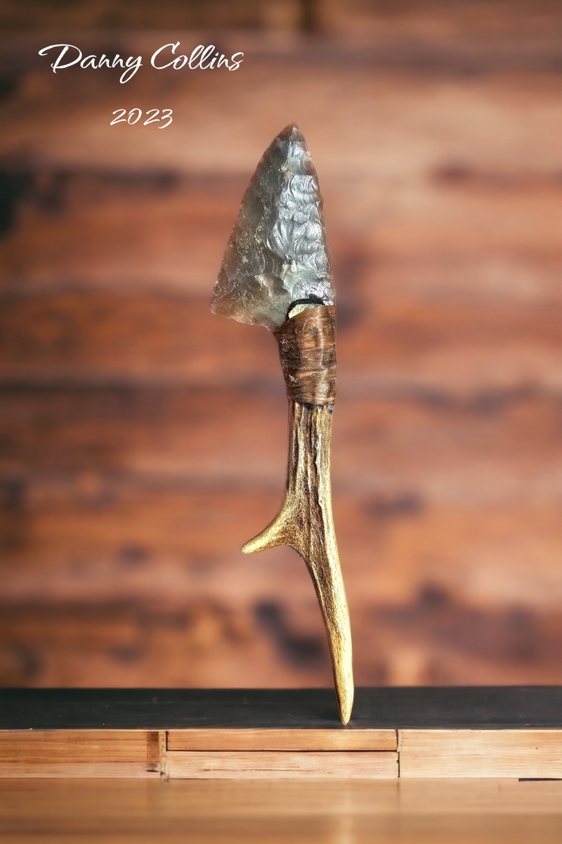 Stone Neck Knife With Sheath – Danny Collins Custom Leather