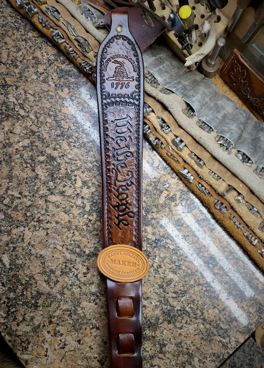 Tooled Leather Rifle Slings – Danny Collins Custom Leather