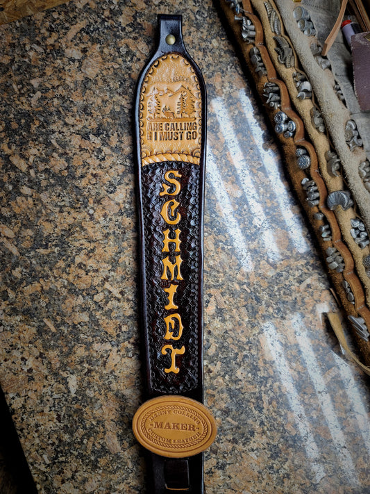 Tooled Leather Rifle Slings – Danny Collins Custom Leather