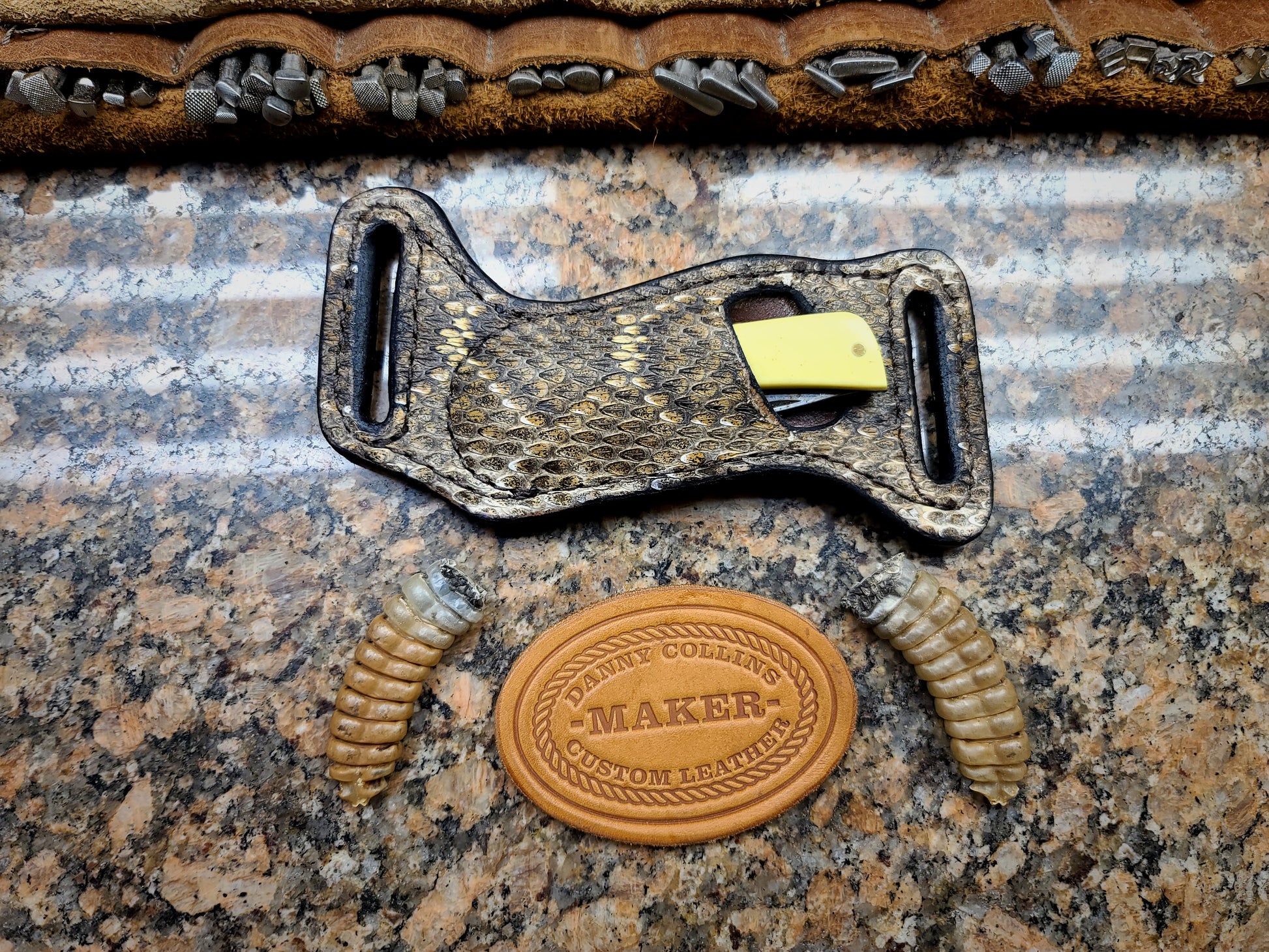 Case Sodbuster Jr. sheath, Rattlesnake Knife Sheath, Horizontal Knife ...
