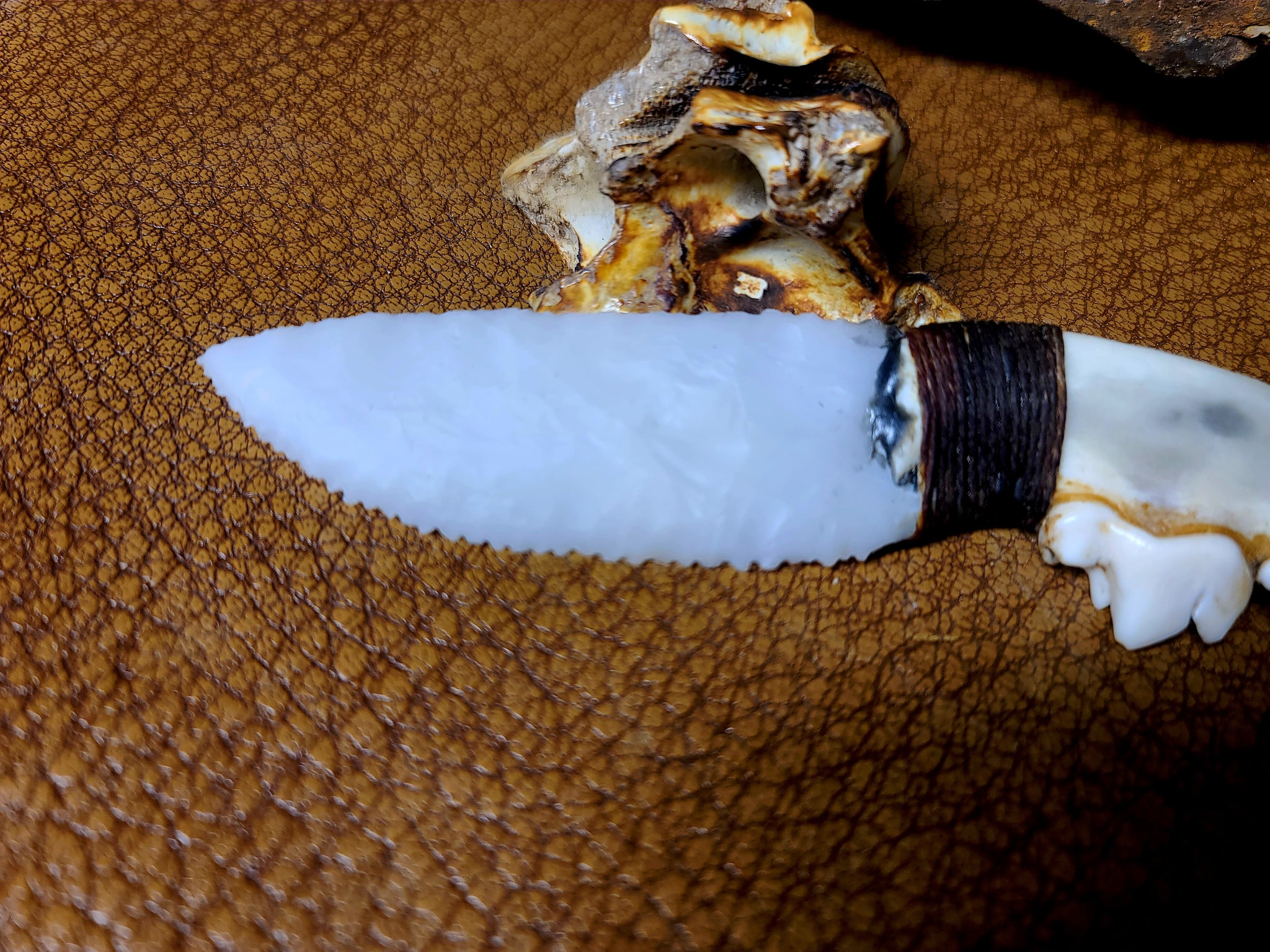 Neolithic Stone Art – Danny Collins Custom Leather