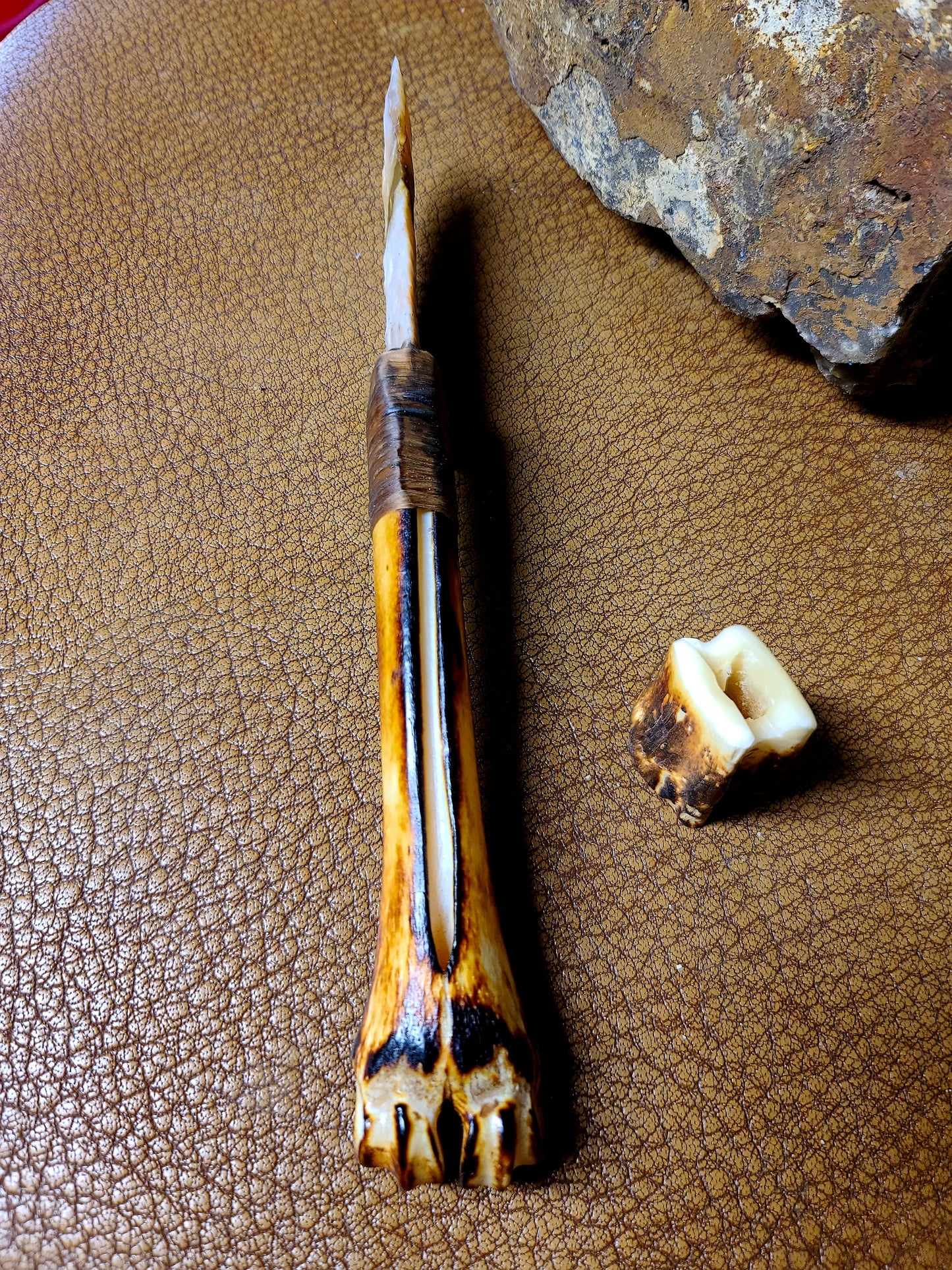 Neolithic Stone Art – Danny Collins Custom Leather