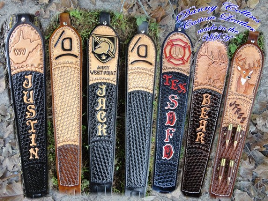 Custom Leather Rifle Slings – Danny Collins Custom Leather