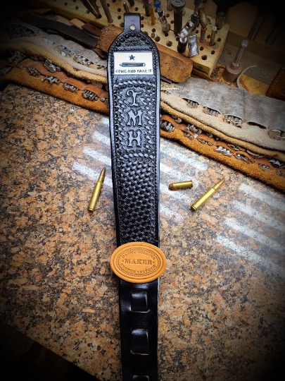 Tooled Leather Rifle Slings – Danny Collins Custom Leather