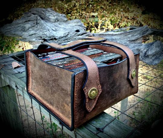 Four or six box shotgun shell carrier, Leather shotgun shell carrier ...